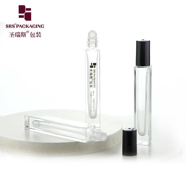 Quality GB2-10ml Glass Empty Perfume Roller Bottle No Leakage With Plastic Screw Cap for sale