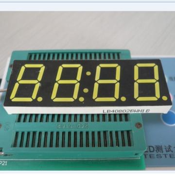 Quality 0.8 Inch 4 Digit Seven Segment Led Display Ultra Bright Blue Stable Performance for sale