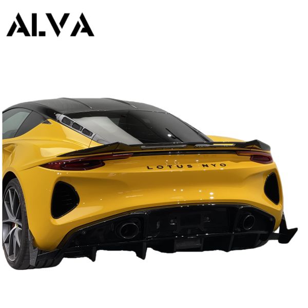 Quality Production time 25-30 working days Replace and upgrade Dry Carbon Fiber Rear Spoiler Aero Body Kits for LOTUS EMIRA AMANS Design for sale