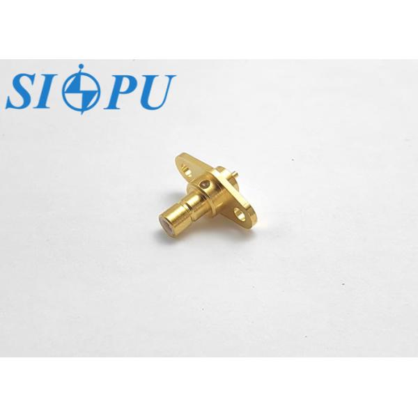 Quality SMB Male RF Coaxial Connector – Microstrip, Flange Mounted for sale