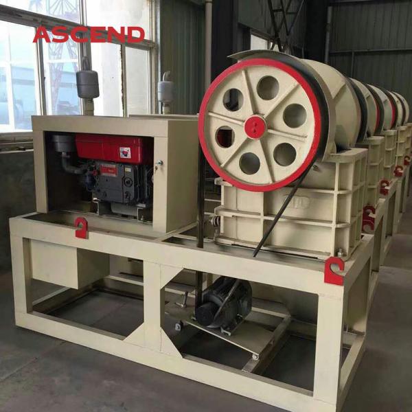 Quality Mobile Tyre 11HP Diesel Jaw Crusher for sale