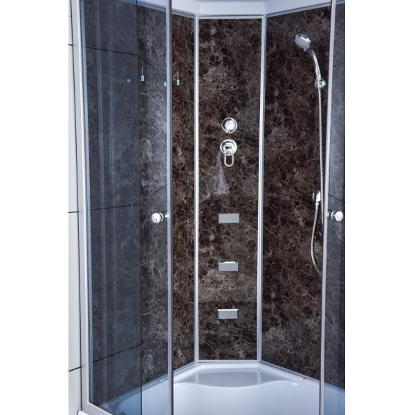Quality 35''X35''X85'' Sliding Door Shower Enclosure Tempered Glass for sale