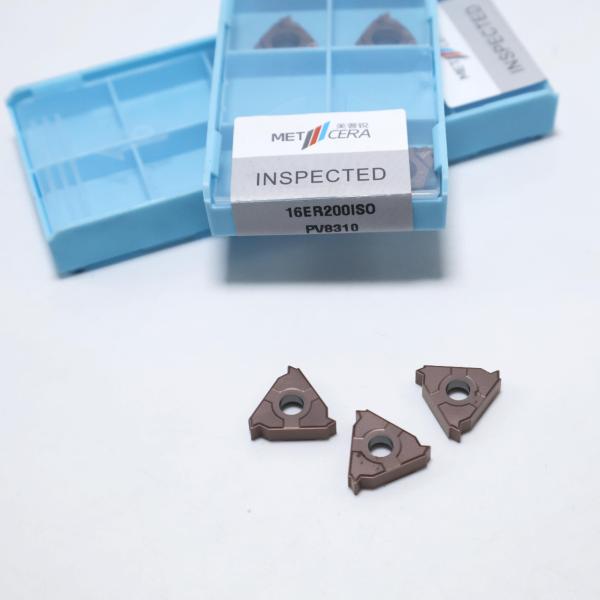 Quality Carbide Insert CNC Threading Inserts, External-hole,16ER100ISO 16ER150ISO for sale