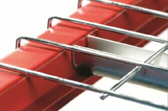Quality 100kg-2000kg Wire Mesh Decking Fireproof For Warehouse Pallet Rack for sale