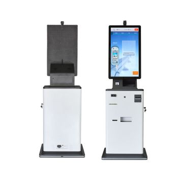 Quality OEM Self Service Hotel Check In Kiosk Touchscreen Payment Interactive for sale