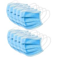 Quality Melt Blown Fabric 3 Ply Disposable Face Mask Health Protection Virus Shut Out for sale