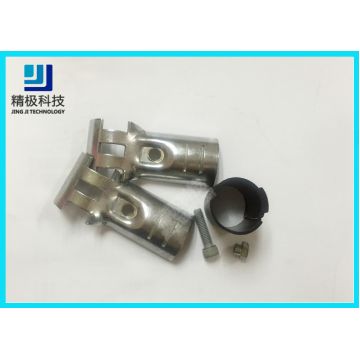 Quality Metal Anti static Tee Hinge Joint Set Chrome Pipe Connectors Chorming Treatment for sale