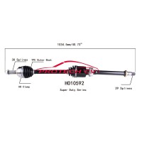 Quality HO10592 Front Drive Axle Assembly Honda Pilot Shaft Cv Joint TPEE Boot for sale