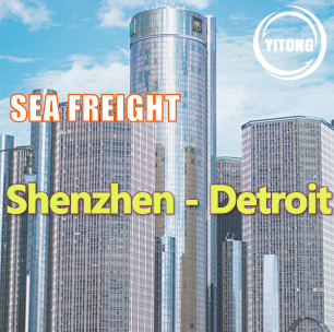 Quality DDU DDP International Sea Cargo Services From Shenzhen to Detroit US for sale
