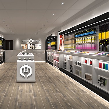 Quality Fridge Home Appliances Display Rack Computer Shop Interior Electric Decoration for sale