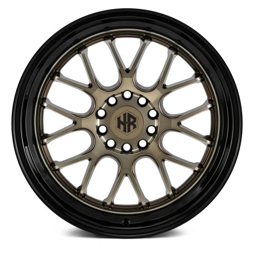 Quality Staggered rims 17 inch black alloy wheels for sale