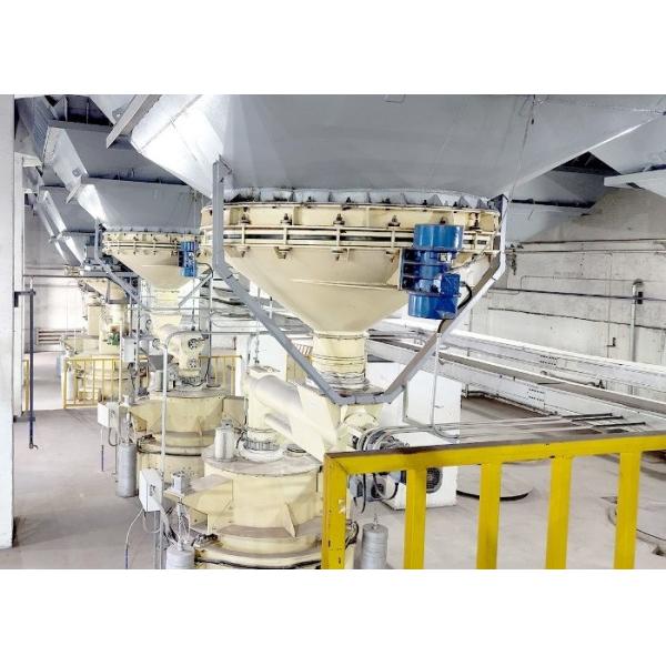 Quality 40 tpd Raw Material Treatment Glass Batch Plant Batching Equipment for sale