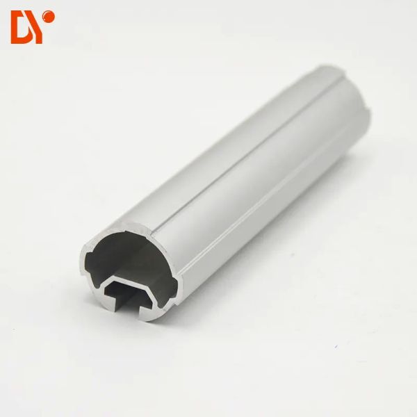 Quality DY28-02A Aluminum Lean Pipe T-Slot Frame Tube For Pipe Rack System for sale