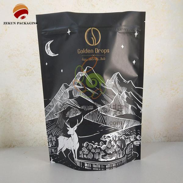 Quality OEM ODM Digital Printed Stand Up Pouches Food Packaging With Zipper for sale