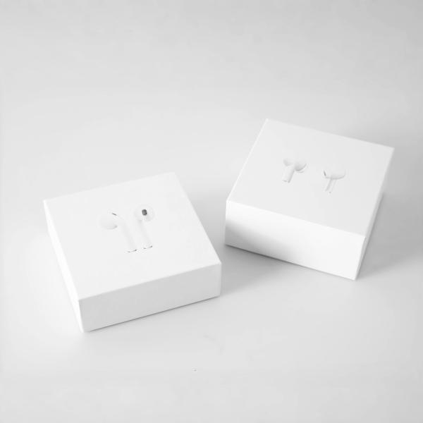 Quality Custom Logo White Bluetooth Headset Packaging Cardboard Box Earphone Package for sale