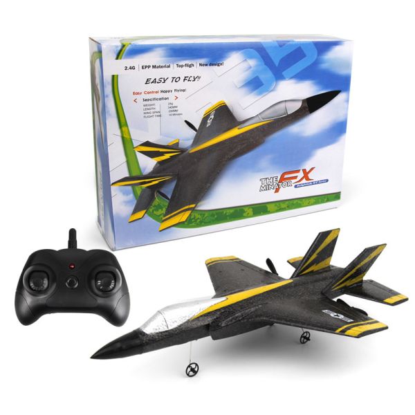 Quality 2.4G 2CH Fx635 Fixed Wing EPP Foam RC Glider Airplane F35 RTF Remote Control Plane Model with AA*2 Controller Battery for sale