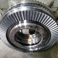 Quality 12.5 Module Gear Shaping Straight Bevel Gear-Conical Gear for Precision Machined for sale