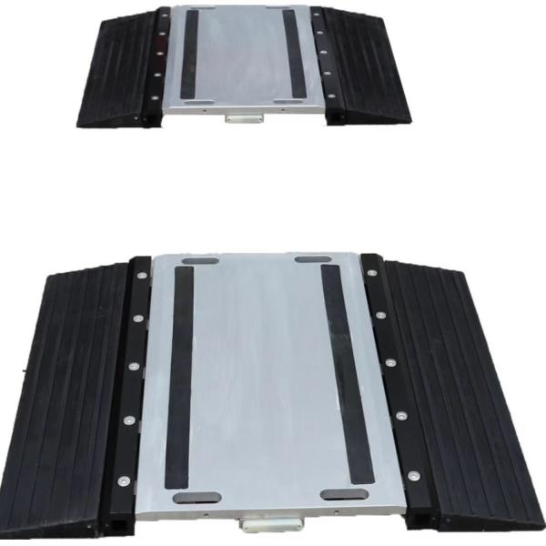 Quality Highway Portable Truck Weighbridge Weight Scale with 2 Axle Pads and 220v Power for sale