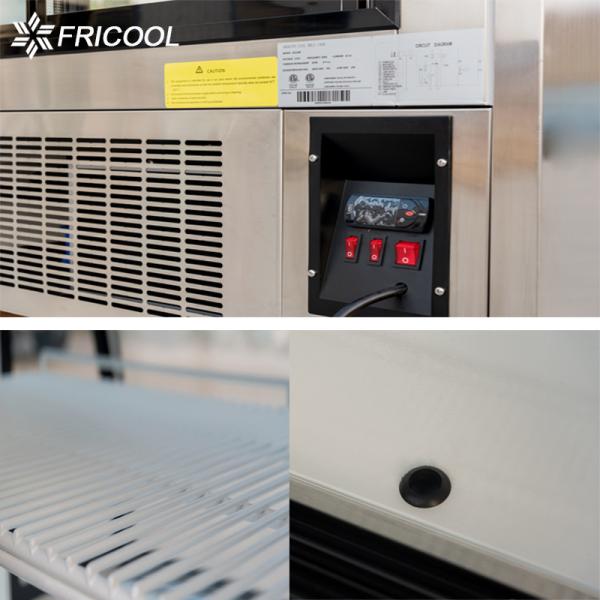 Quality Ventilated Commercial Refrigerated Deli Case 22 Cu.Ft CE ETL for sale