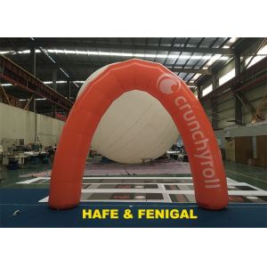 Quality 3m Helight Full Printing Color And Logo 6m Inflatable Advertising Arch for sale