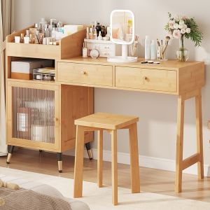 Quality Light Luxury Modern Home Furniture Makeup Table with Large Capacity Storage and for sale