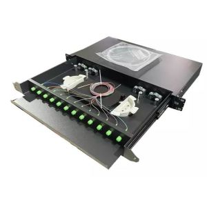 Quality ODF Fiber Optic Distribution Unit Box Fc Drawing Type 19inch for sale