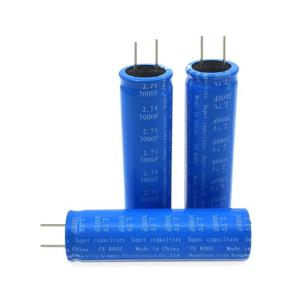 Quality 3000F 2.7 Volt Supercapacitor Cell Portable Multipurpose 18x65MM for sale