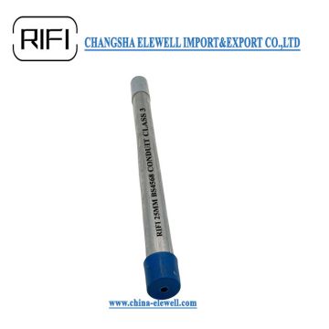 Quality 25mm GI Conduit Pipe Gi Electrical Conduit Class 3 Class 4 ISO Certificate for sale