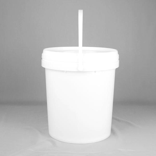 Quality 17L PP Plastic Paint Pail with Lid and 28cm Diameter for sale
