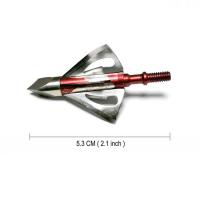 Quality ODM Red Spintite Crimson Talon Archery Broadhead Tip 100grain 3blade for sale