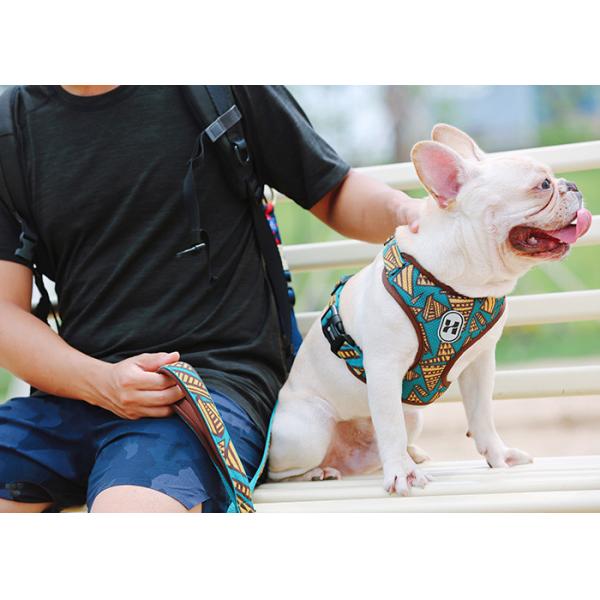Quality Large Dog Walking Harness Vest For Car And Walking 32cm To 40cm Neck for sale