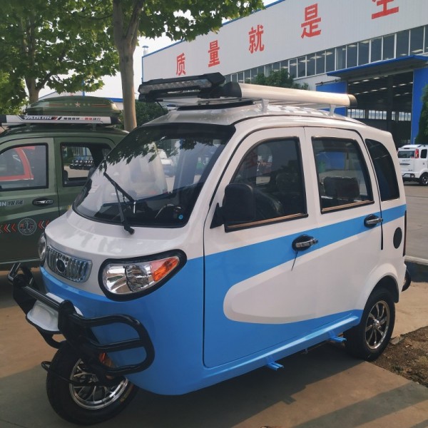 Quality Mototaxi Petrol 2.7m *1.3m*1.8m Motorized Passenger Tricycle for sale