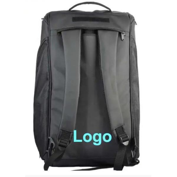 Quality Polyester Pickleball Racket Bag Big Capacity Black With Shoes Wareh Ouse for sale
