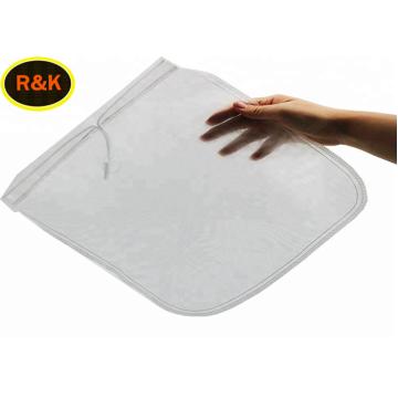 Quality Reusable And Durable Rosin Press Nut Milk Filter Bag With Drawstring for sale