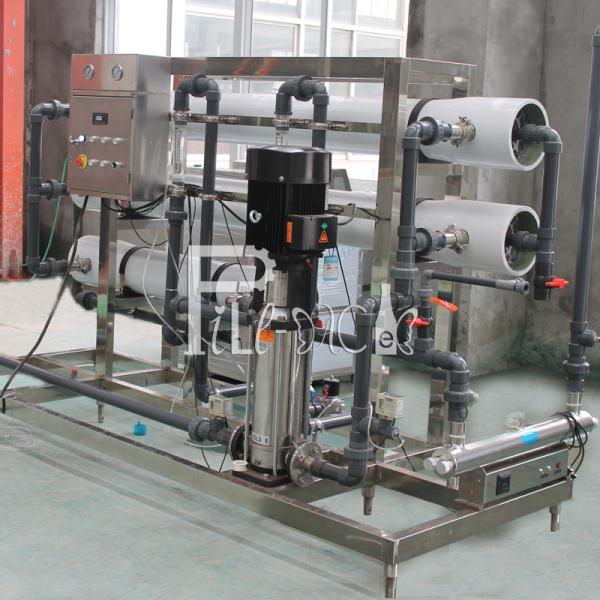 Quality Sus304 Auto Operation Valve Drinking 4000lph Ro Water Treatment Machine for sale