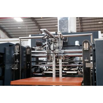 Quality Hard Packaging Box Making Machine 15 - 40pcs/min With Visual Positioning for sale