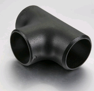 Quality A234 WPB Seamless SCH40 Carbon Steel Pipe Tee ANSI B16.9 Fittings for sale