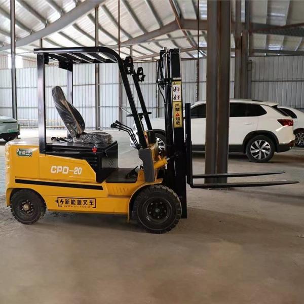Quality Electric 2 Ton Forklift With 3-6m Lift Height Solid Tires AC Controller Eco for sale