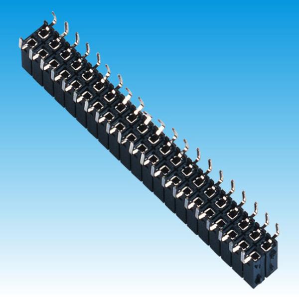 Quality 2.54 mm Pitch H 8.5 Dual Row Female Header Connector Bottom Entry Type for sale