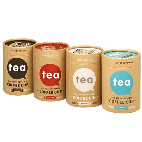 Quality Unpolluting Paper Tube Tea Packaging Cylinder Renewable ODM Available for sale