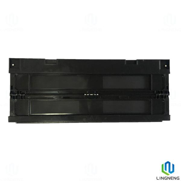 Quality 46L Collapsible Storage Box Plastic Collapsible Storage Bins With Lid 600*400 for sale