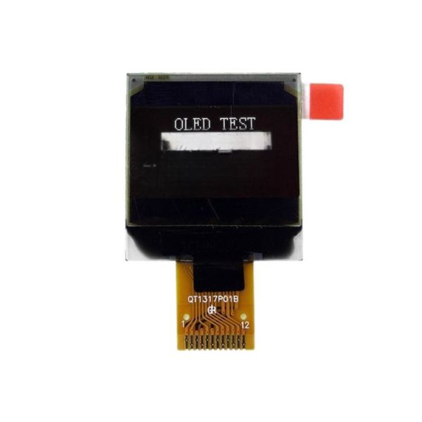 Quality High Resolution OLED Display Module 12 Pin OLED Display 0.96 Inch Driver IC SSD1317 for sale