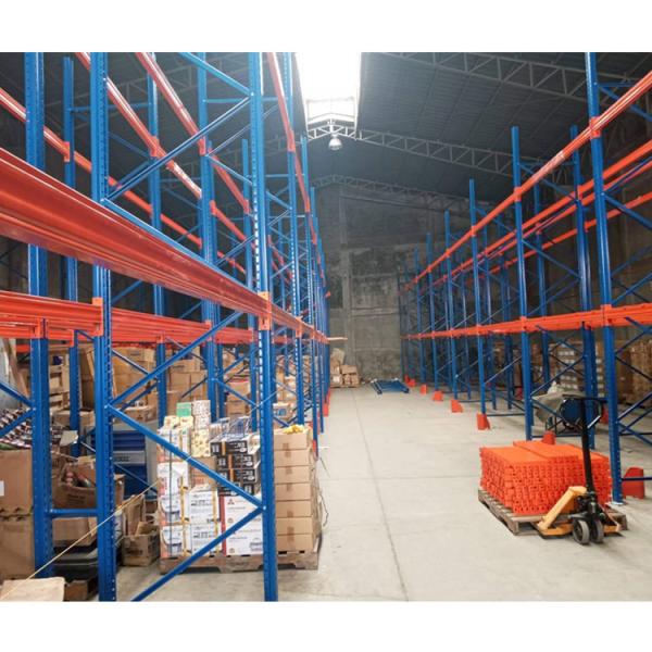 Quality Power Coated Steel Adjustable Selective Pallet Racking for Customized Height and for sale