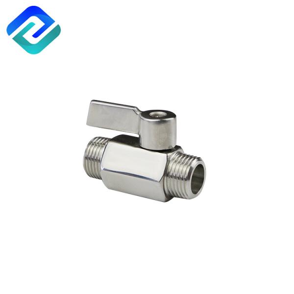 Quality Floating Male To Male Thread Mini Casting Ball Valve for sale