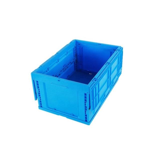Quality 70L Heavy Duty Solid Moving Plastic Stacking Boxes for Industrial Chemical Industrial Food for sale