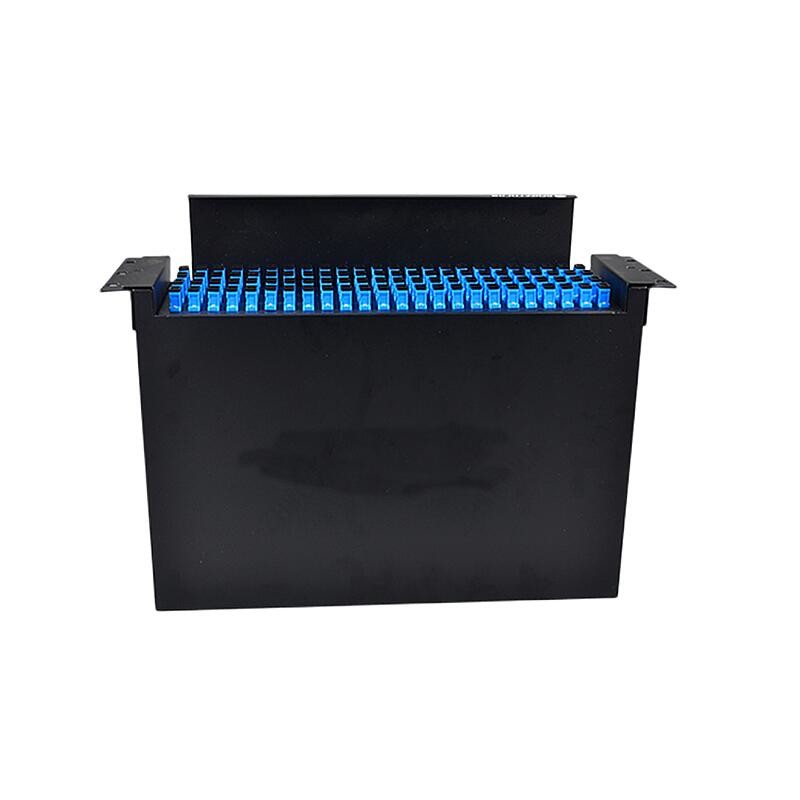 Quality 3u 3ru 19" ODF 96 Fiber Optic Rack Mounted Enclosure Drawer Type Patch Panel for sale