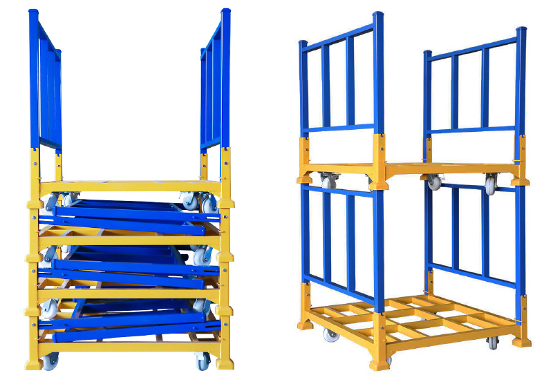 Folding Pallet Stacking Rack