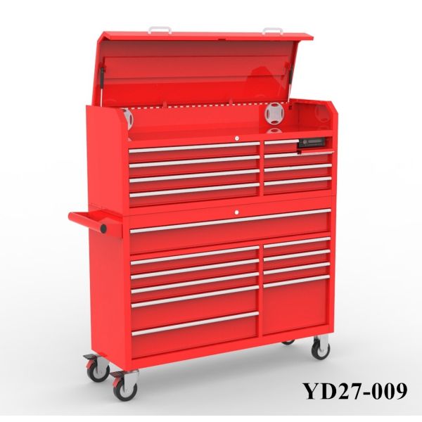 Quality 19 Drawers Mobile Workshop 56 Inch Tool Chests Cabinets for sale