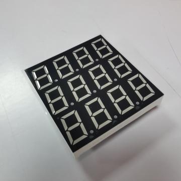 Quality Ultra Bright Red Three Row Four Digit 7 Segment Led Display For Control for sale