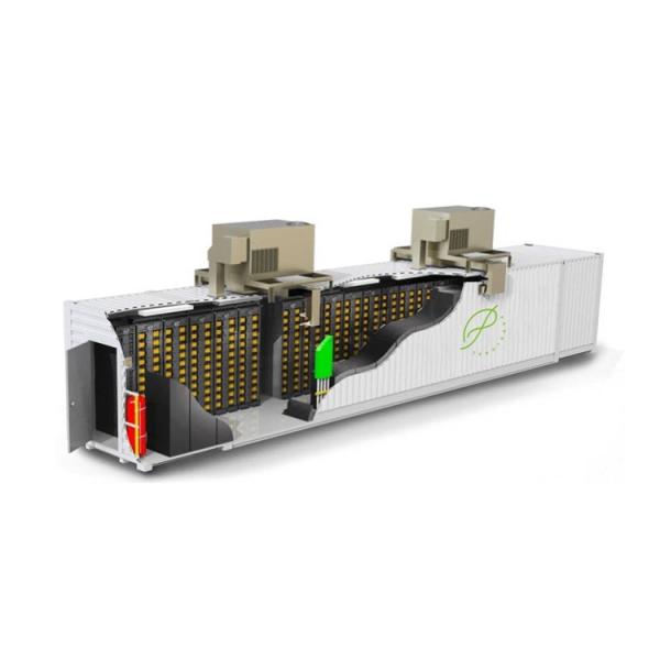 Quality High Performance Battery Energy Storage Station System 670V With Solar Panel for sale